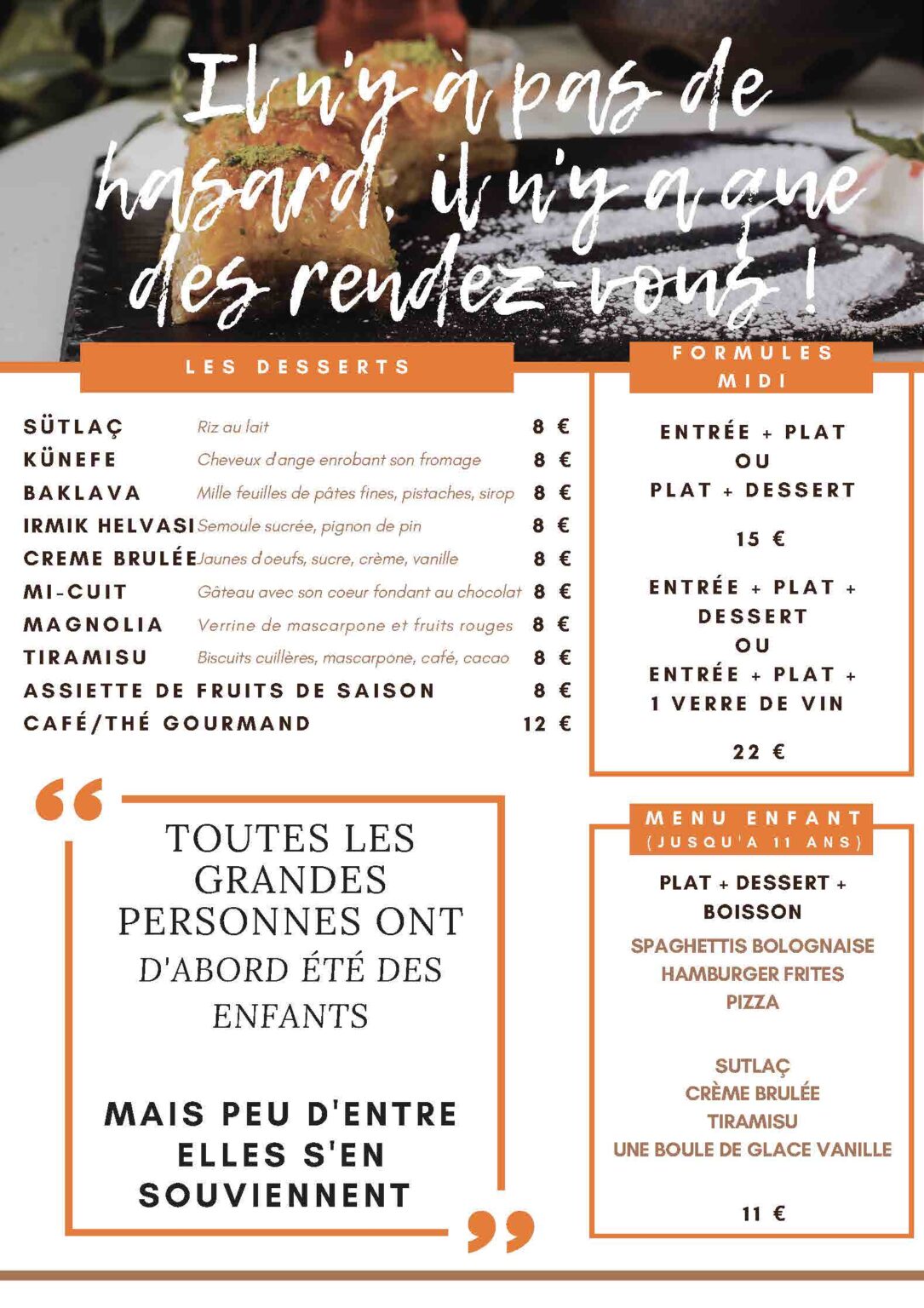 La carte - Chez moi by Ekin